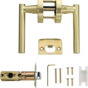 Other | Pack Gold Interior Privacy Door Handles Heavy Duty Interior ...